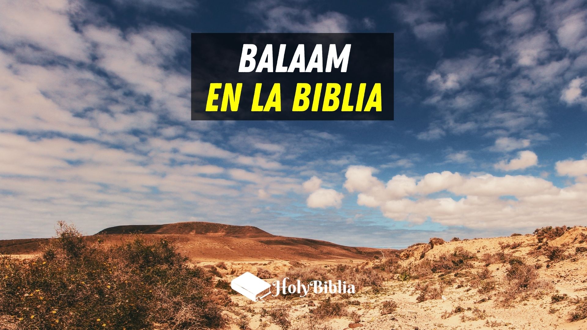 ᐅ ️ ¿Quién era Balaam en la Biblia? |【Holybiblia】